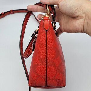 Coach | Bags | Coach Mini Gallery Crossbody In Signature Canvas Ca72 ...